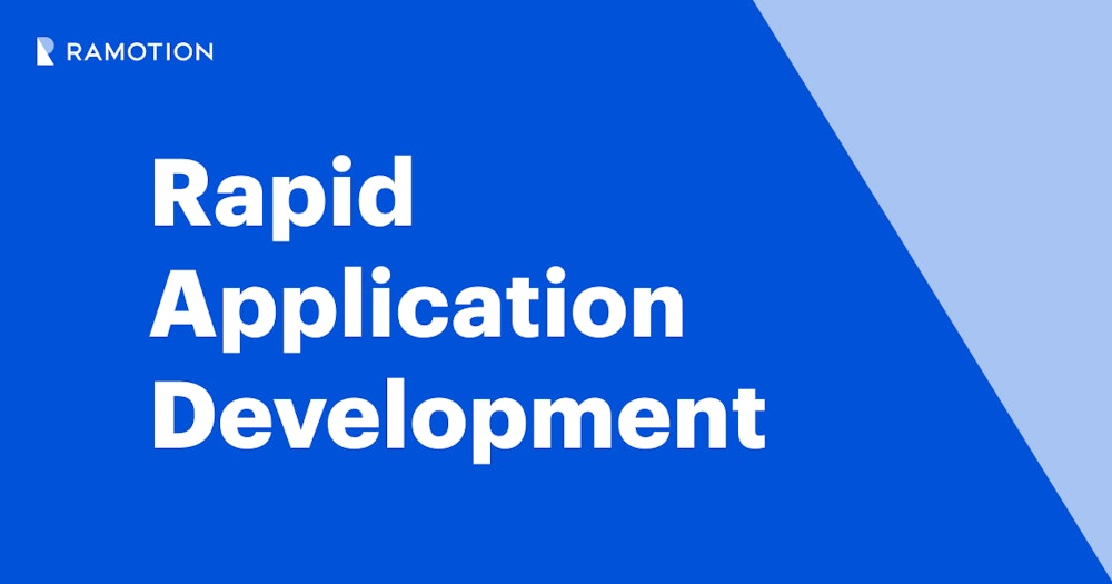 Rapid Application Development Methodology | Ramotion Agency