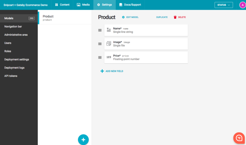 Creating A Static E Commerce Website With Snipcart Gatsbyjs And Datocms