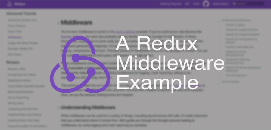 A Redux Middleware Example: Promise-Based API Over Reactive Core A Redux Middleware Example: Promise-Based API Over Reactive Core