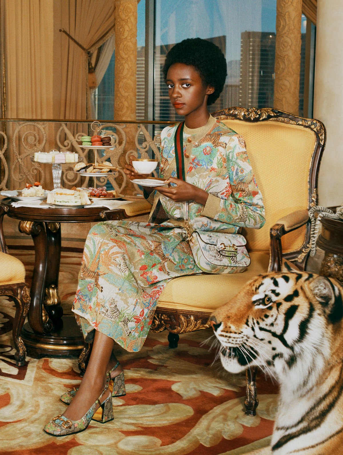 Gucci se pinta de pardo y celebra el Año del Tigre