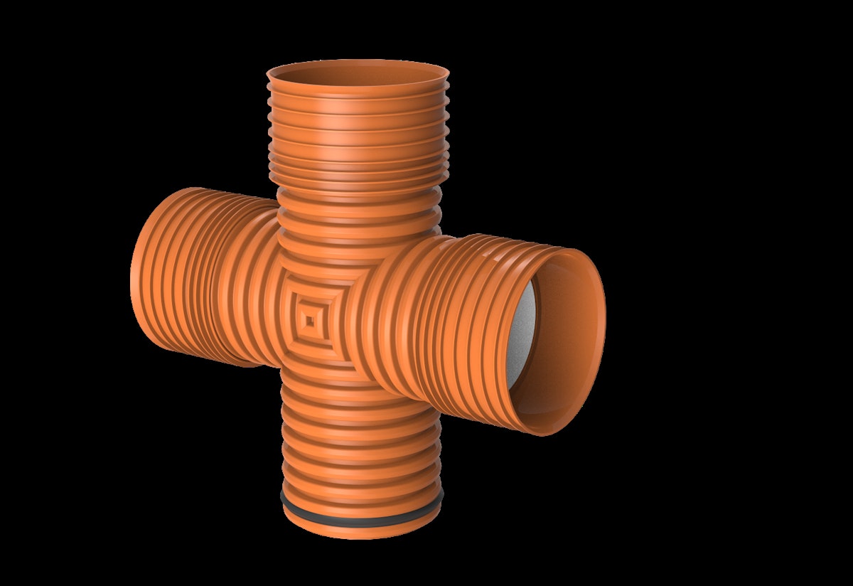 Tês Duplos Duralight 88° SN8 (EN 13476-3) com O-Ring | FERSIL - Grupo ...
