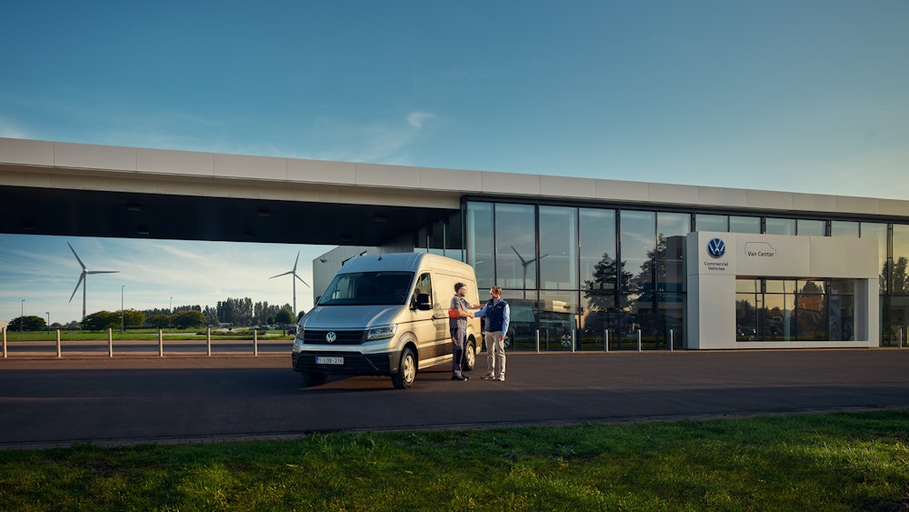 This campaign for the Volkswagen Van Centers deserves a pat on the back