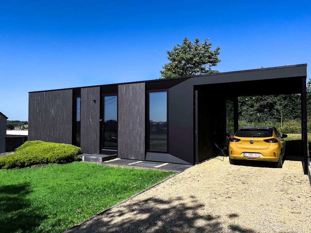 Prefab Modular Homes Garage Steel Prefab Modular Home At ₹ 300/sq Ft