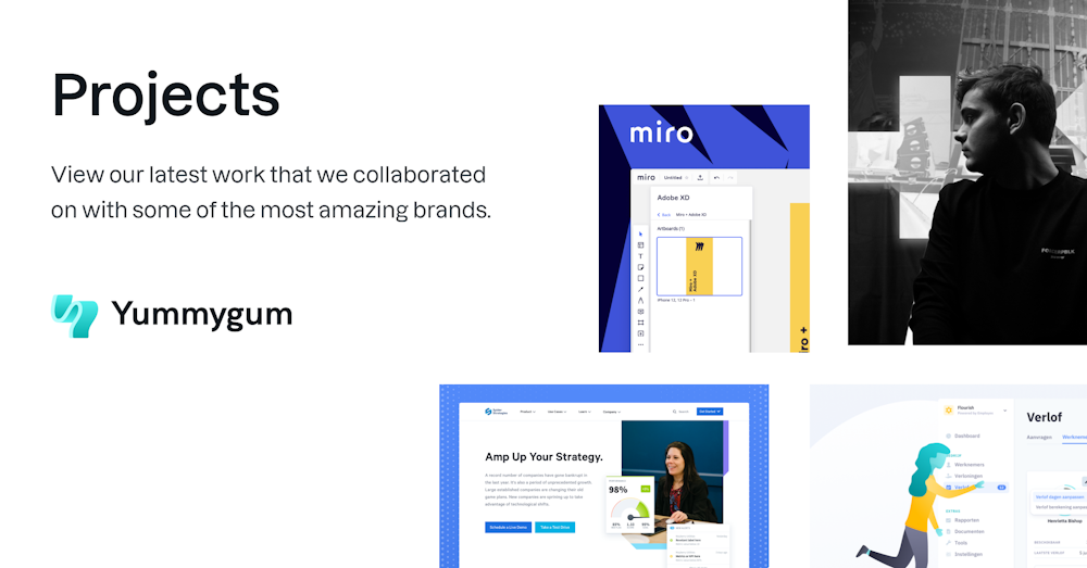 Projects - Yummygum - Digital agency from Amsterdam