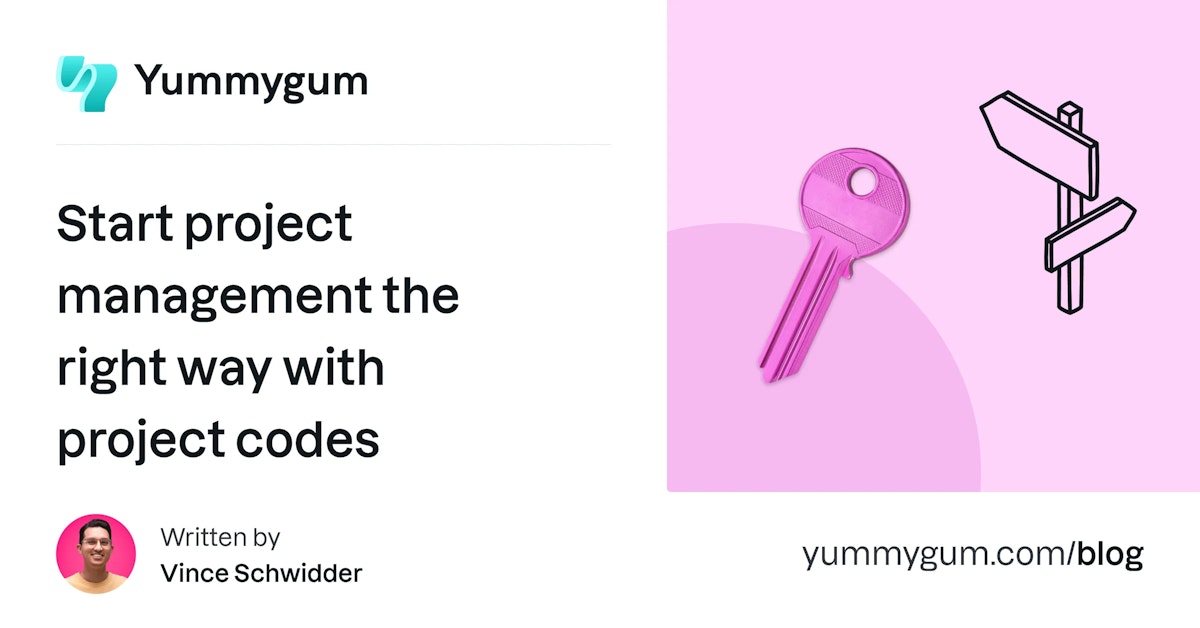 Manage your project right from the start with project codes