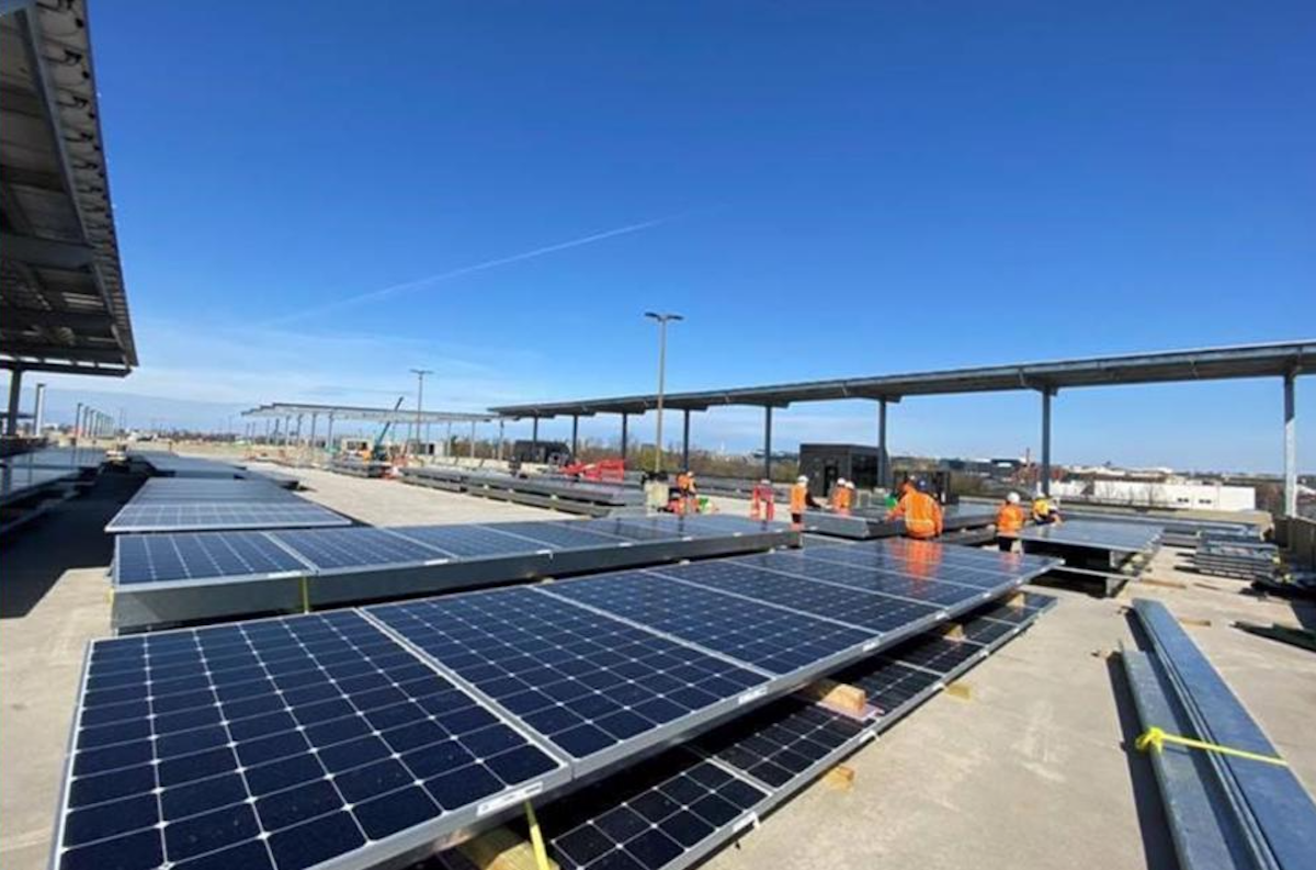 Ampion Filling Community Solar Carport Projects in D.C.