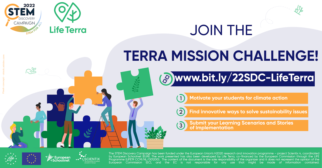 Take part and join the Terra Mission Challenge!