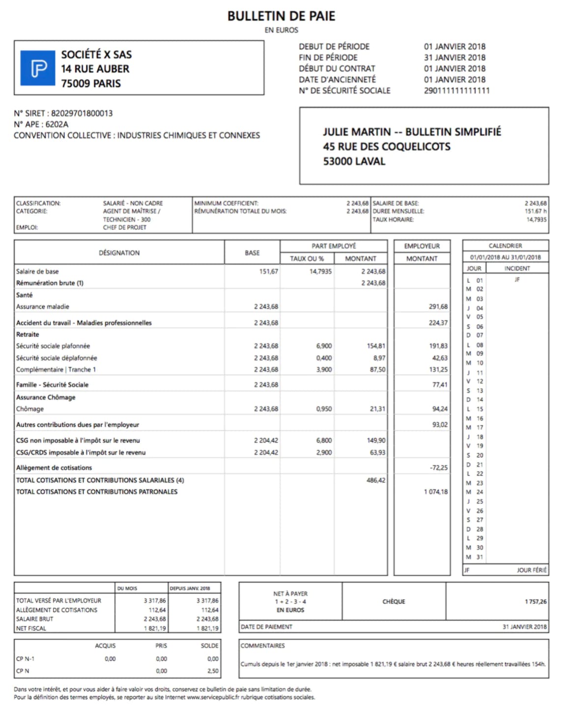Apprenez à faire une fiche de paie 100% conforme