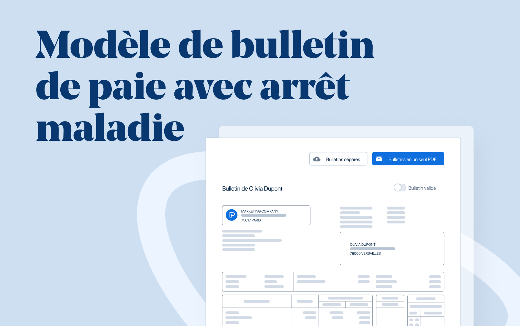Les IJSS et la fiche de paie