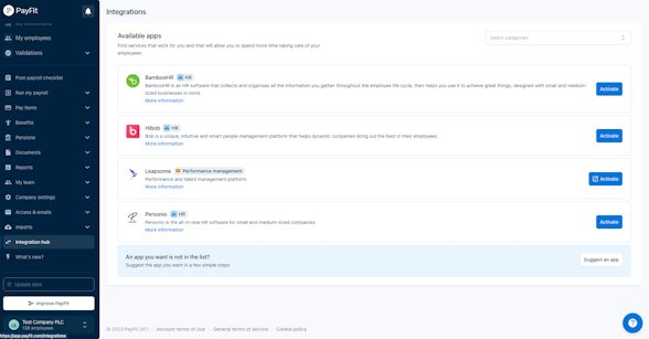PayFit's Most Popular Features