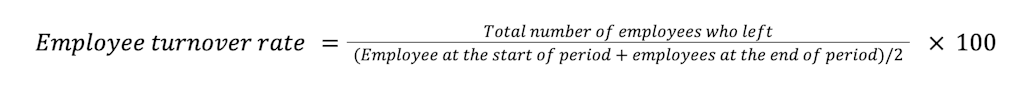 Employee Turnover Calculation | PayFit