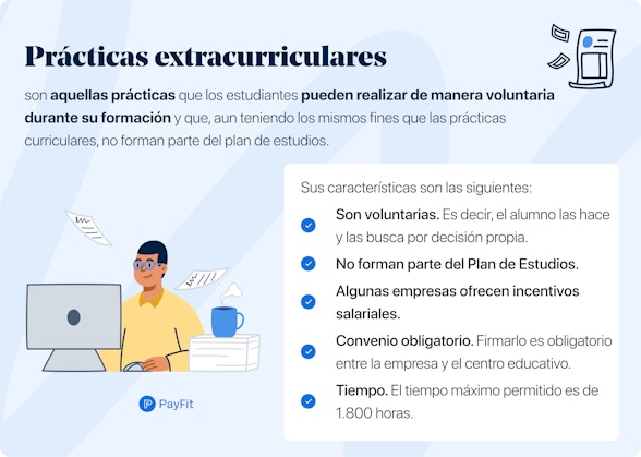 Las prácticas extracurriculares de nuestros becarios