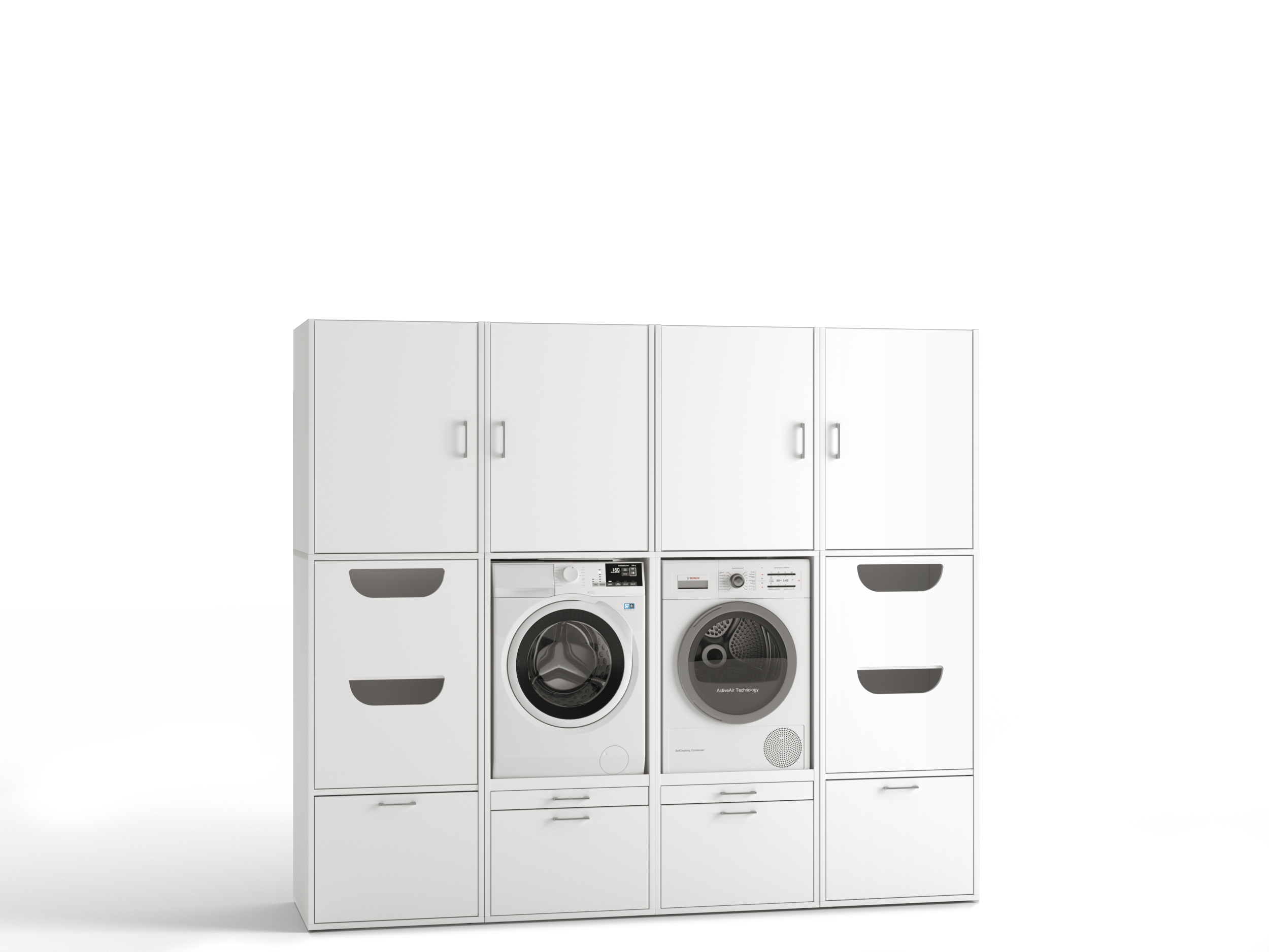 Washing machine cupboards | Washing machine cabinets | Washtower