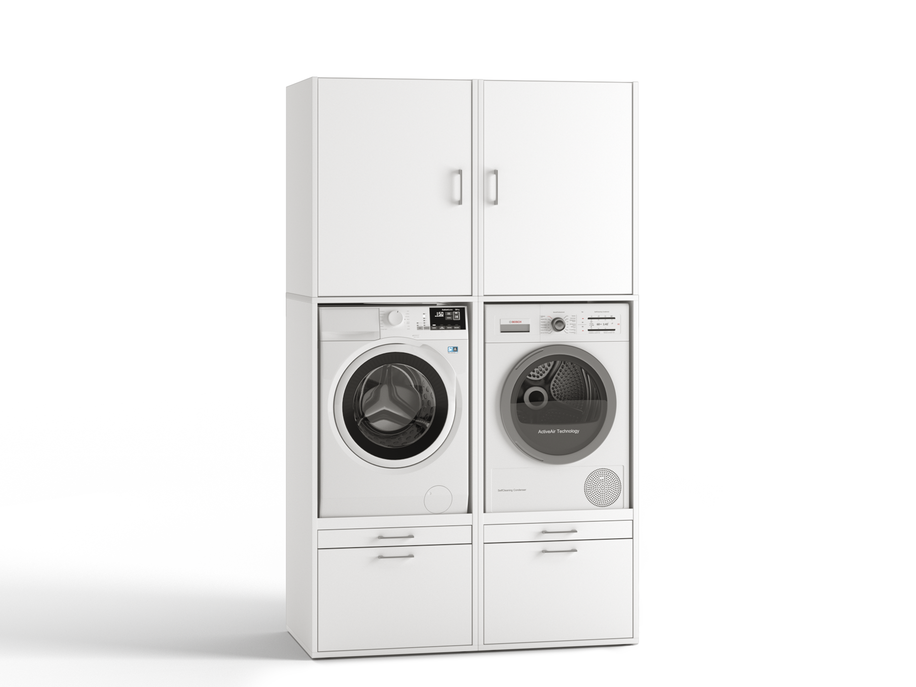 Washing machine cupboards | Washing machine cabinets | Washtower