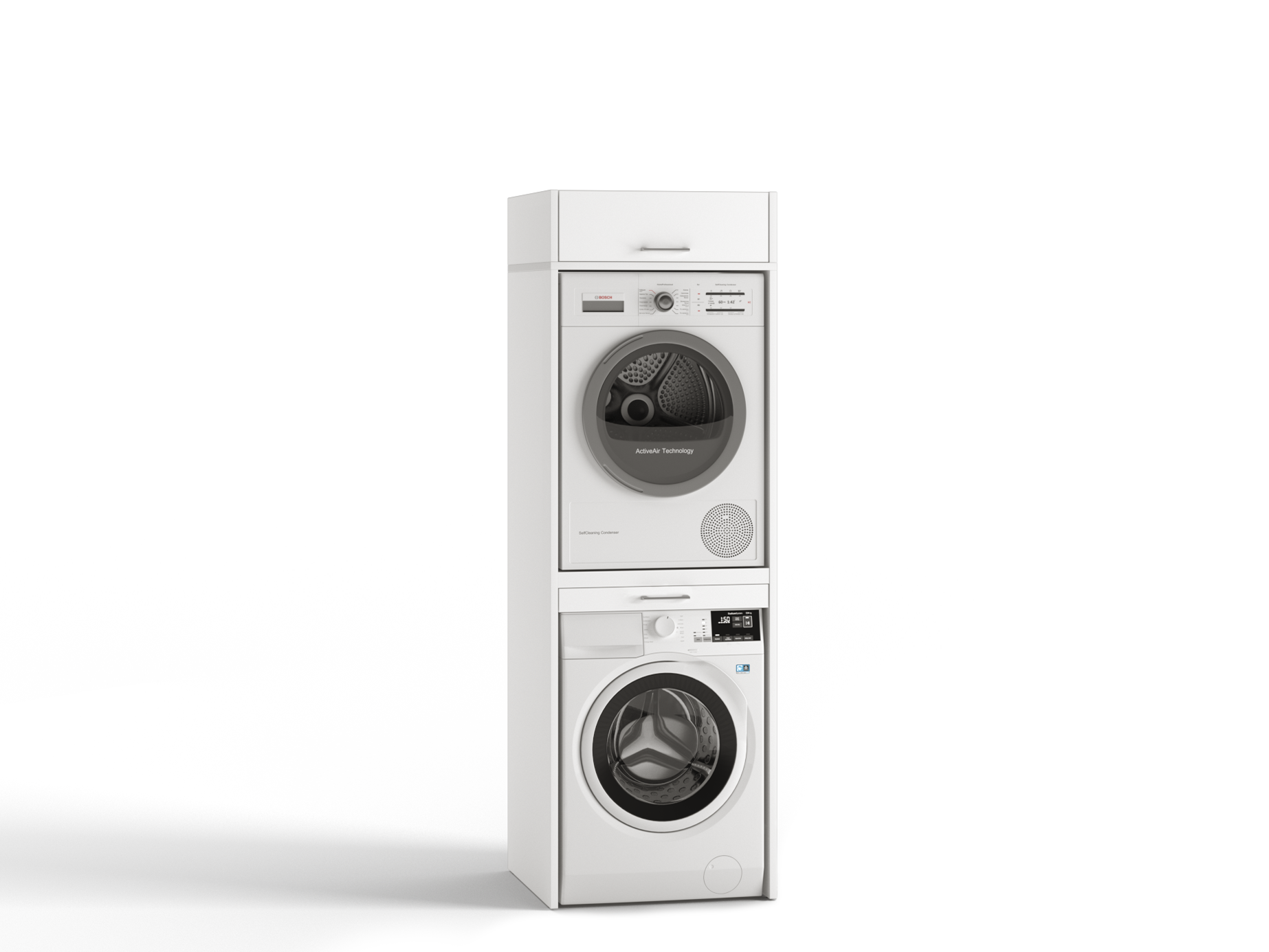 Minder lawaai bij trillende wasmachine