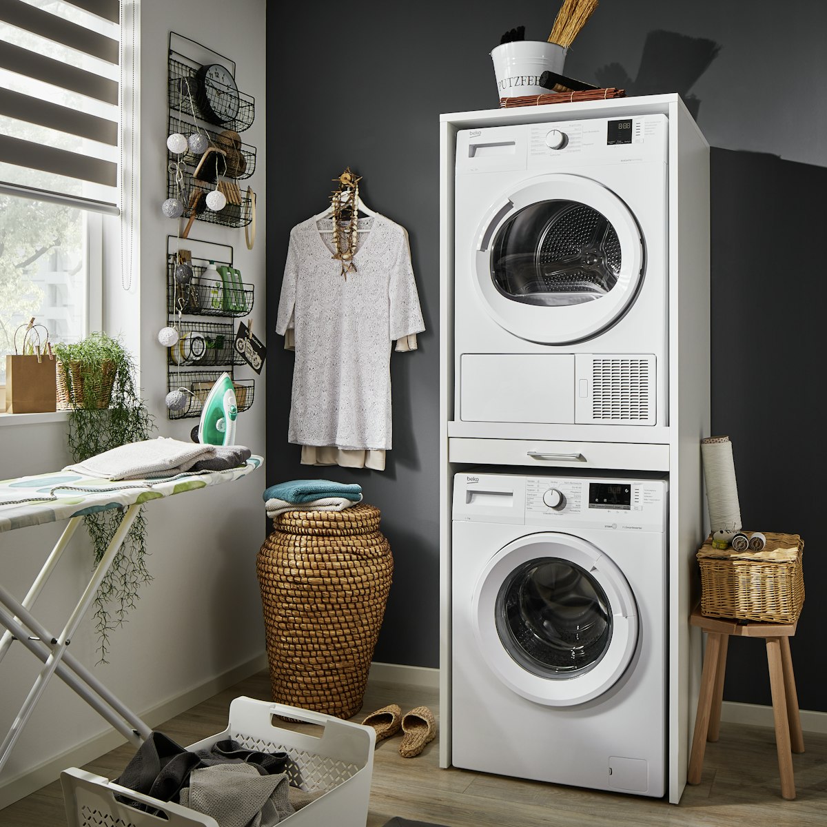 Wasmachine en droger tussenstuk | Wastoren®