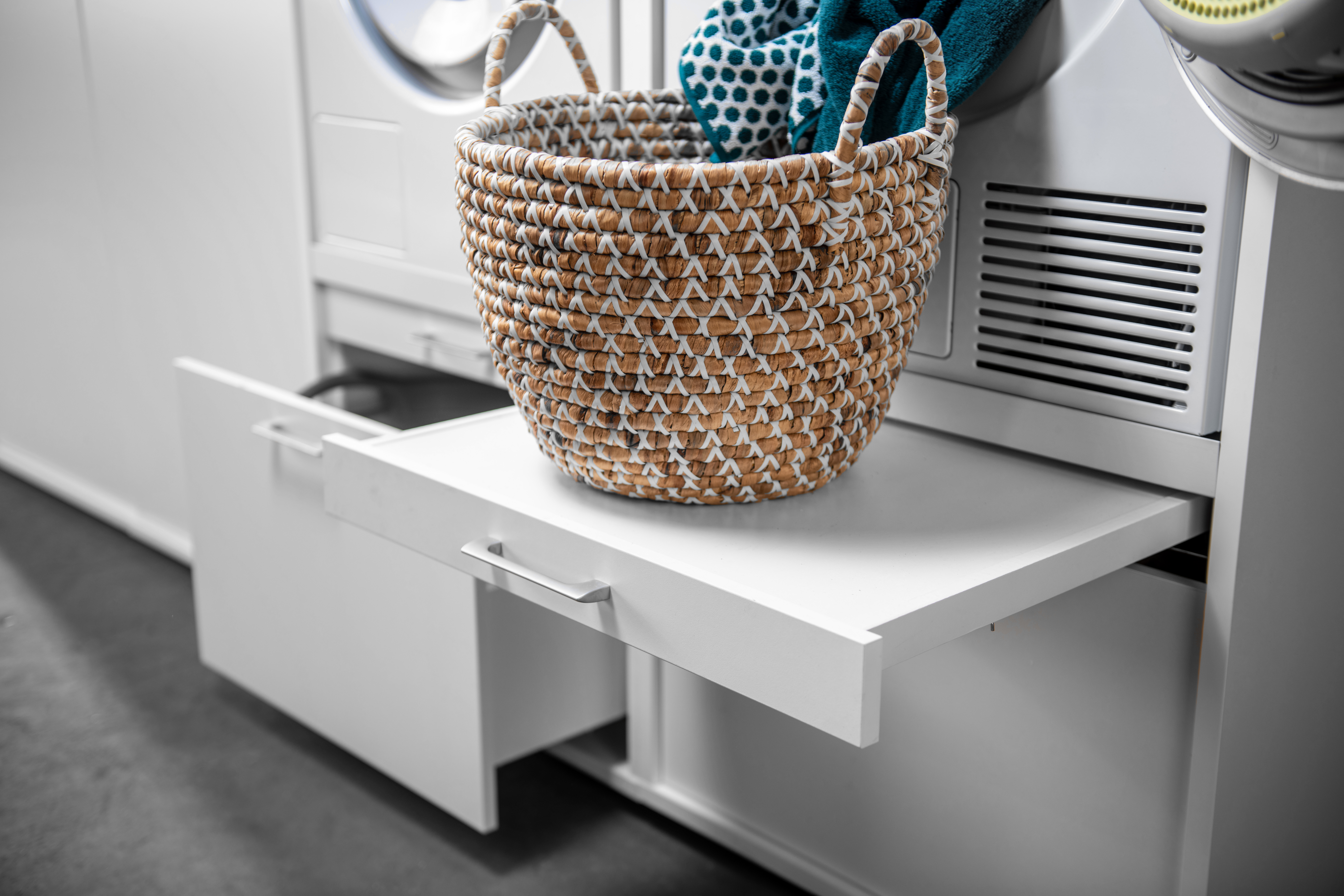 Een wasmachine in je badkamer? Dat kan!