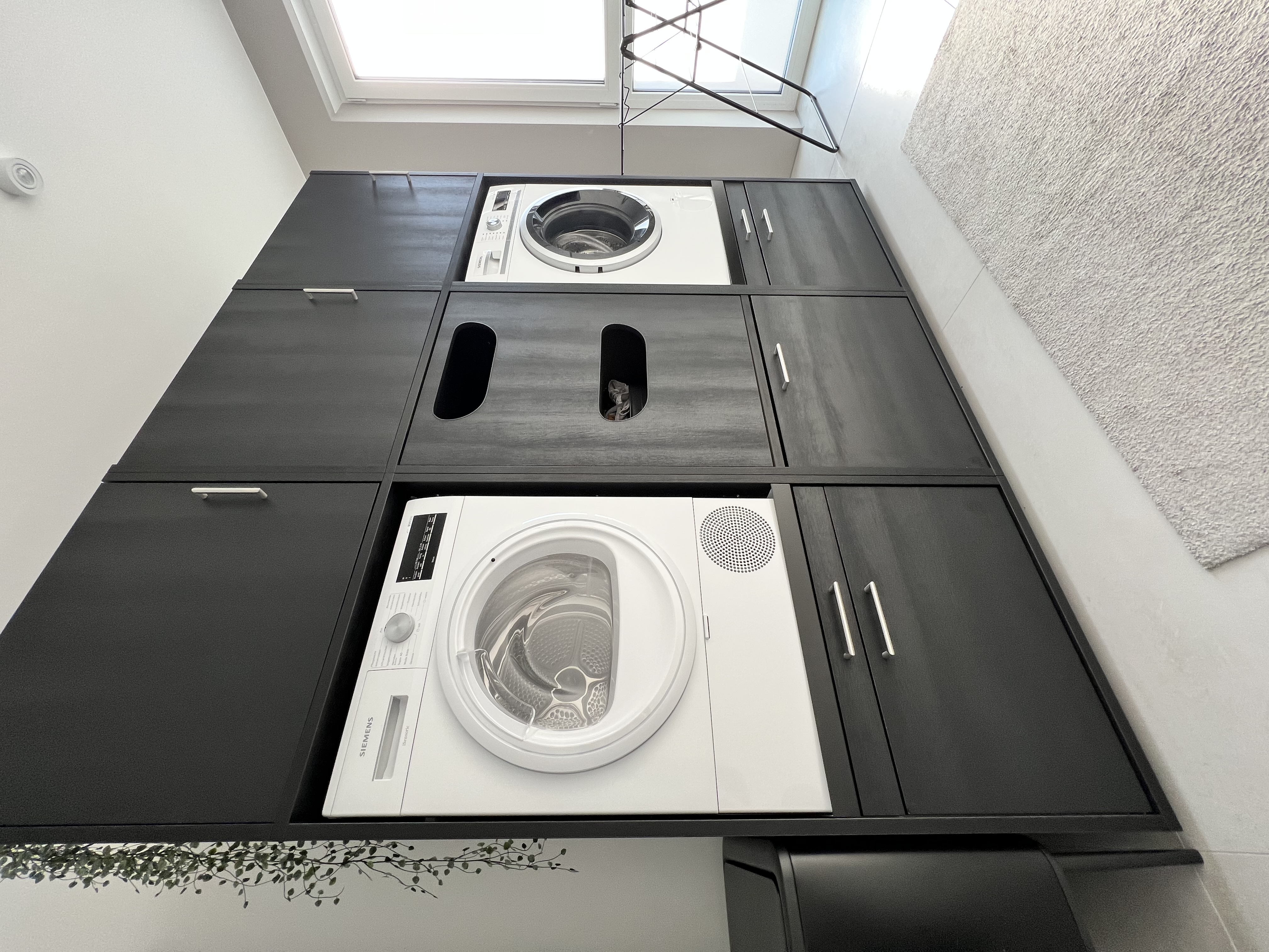 Side By Side Washing Machine And Dryer