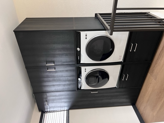 Washing machine & tumble dryer housing unit |Laundry cabinet