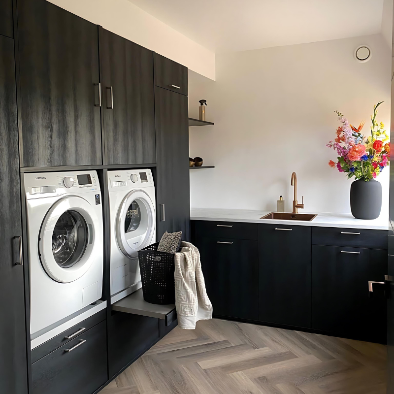 Side By Side Washing Machine And Dryer