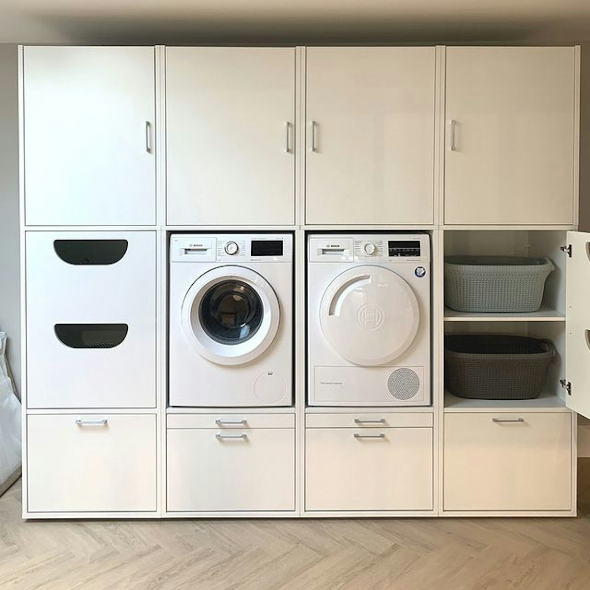 Upgrade Your Home With A Washing Machine Cabinet | Washtower
