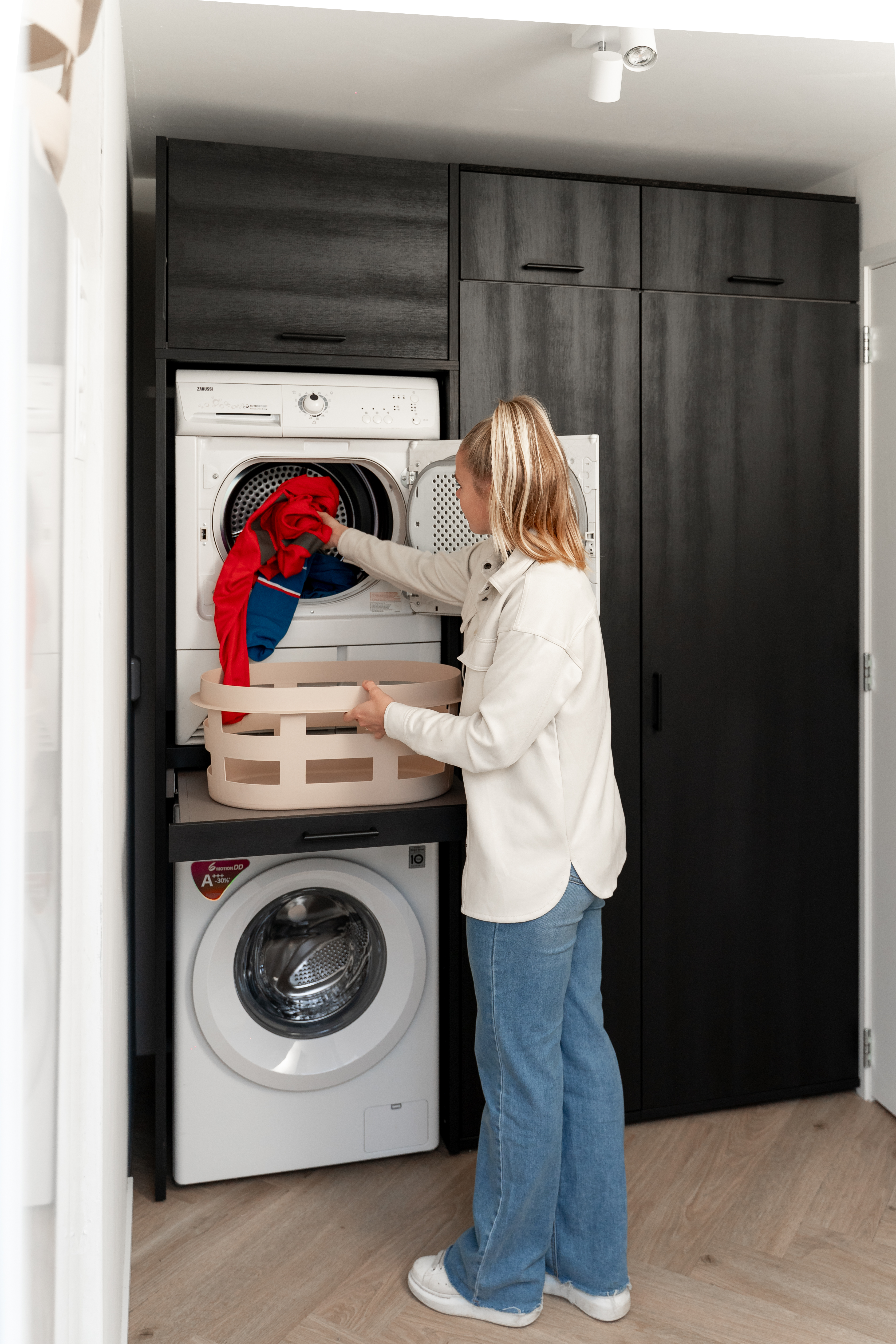 Wasmachine en droger op elkaar: praktisch & 100% veilig