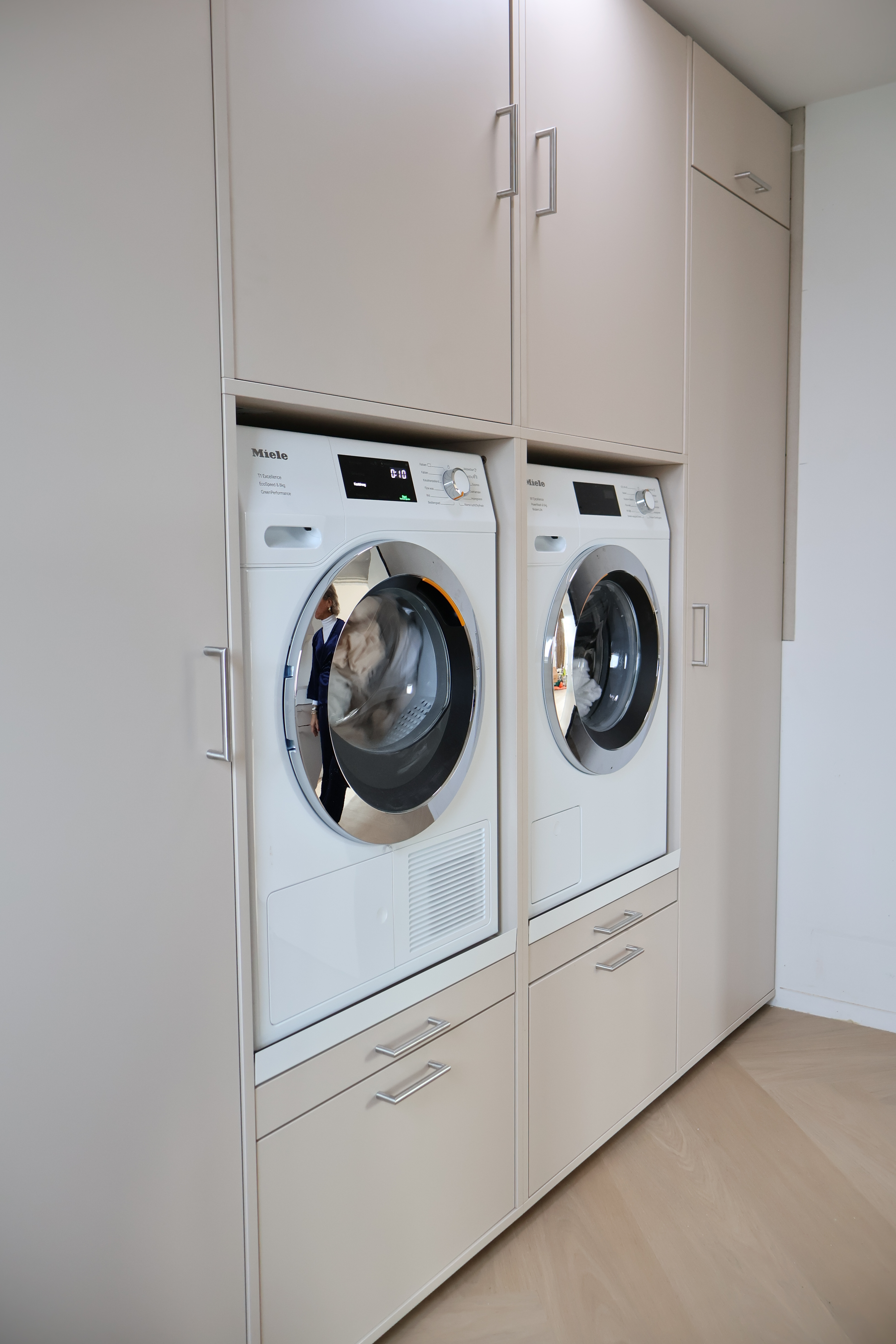 Side By Side Washing Machine And Dryer