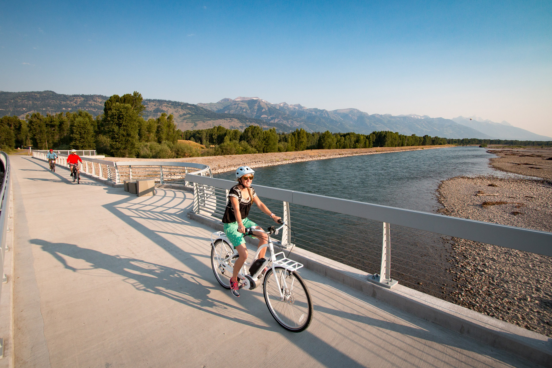 Pathway Biking in Jackson Hole - Jackson Hole Mountain Resort