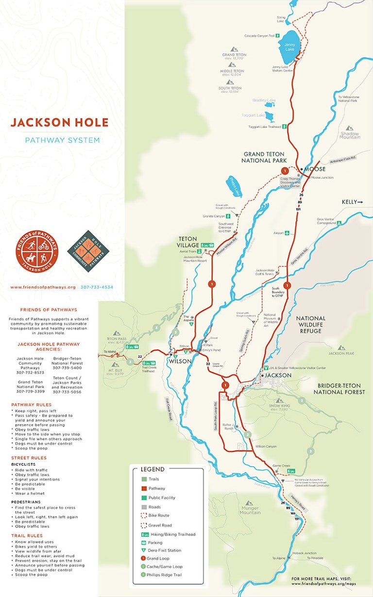 Get Local | Tour de Jackson Hole Pathways - Jackson Hole Mountain Resort