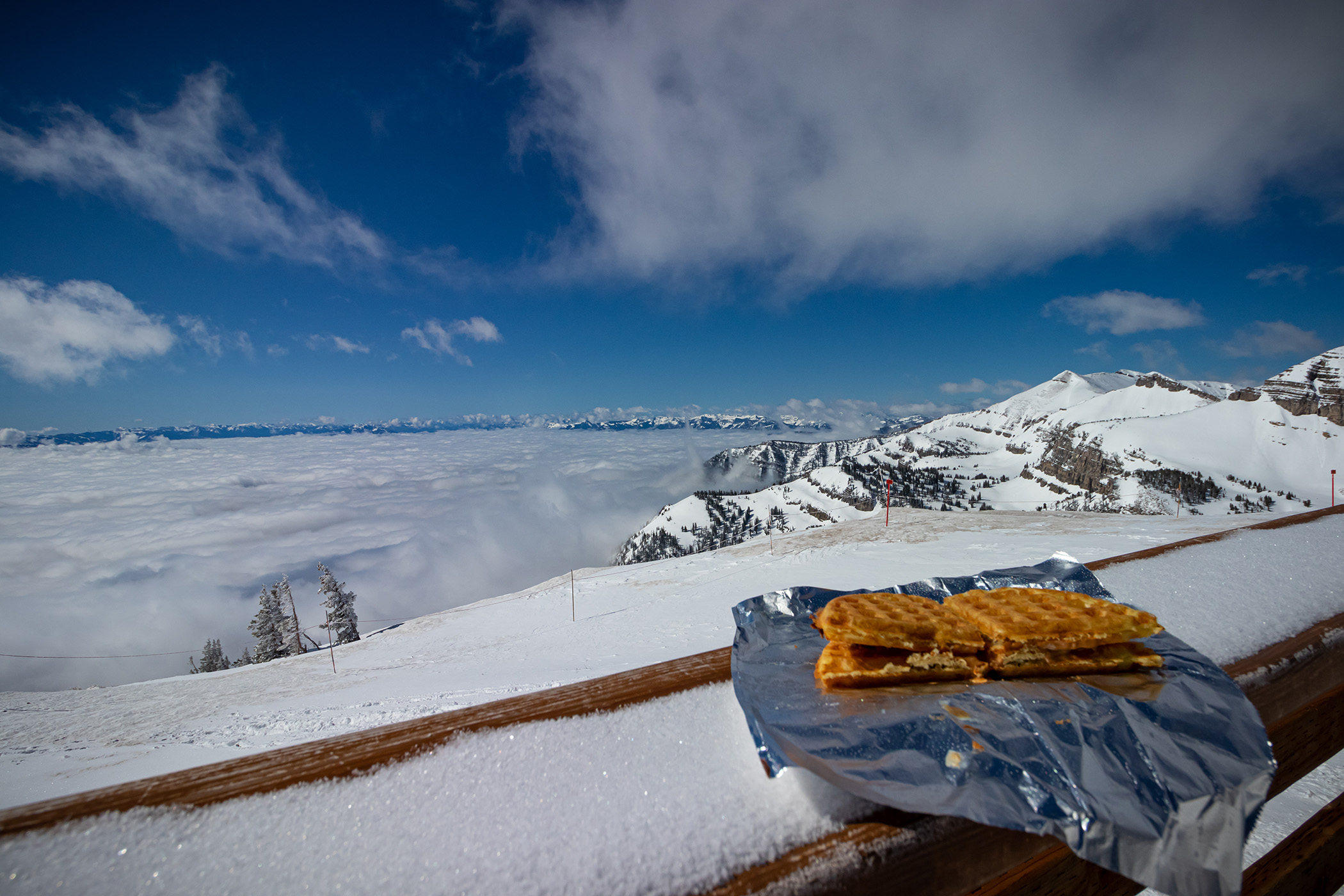 Corbets Cabin Waffles - Jackson Hole Mountain Resort