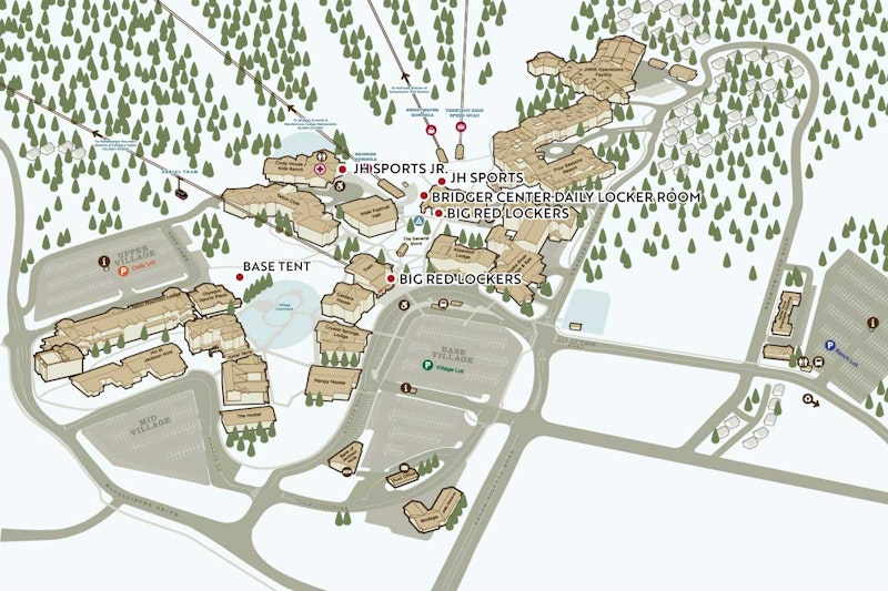 Gear Storage Options - Jackson Hole Mountain Resort