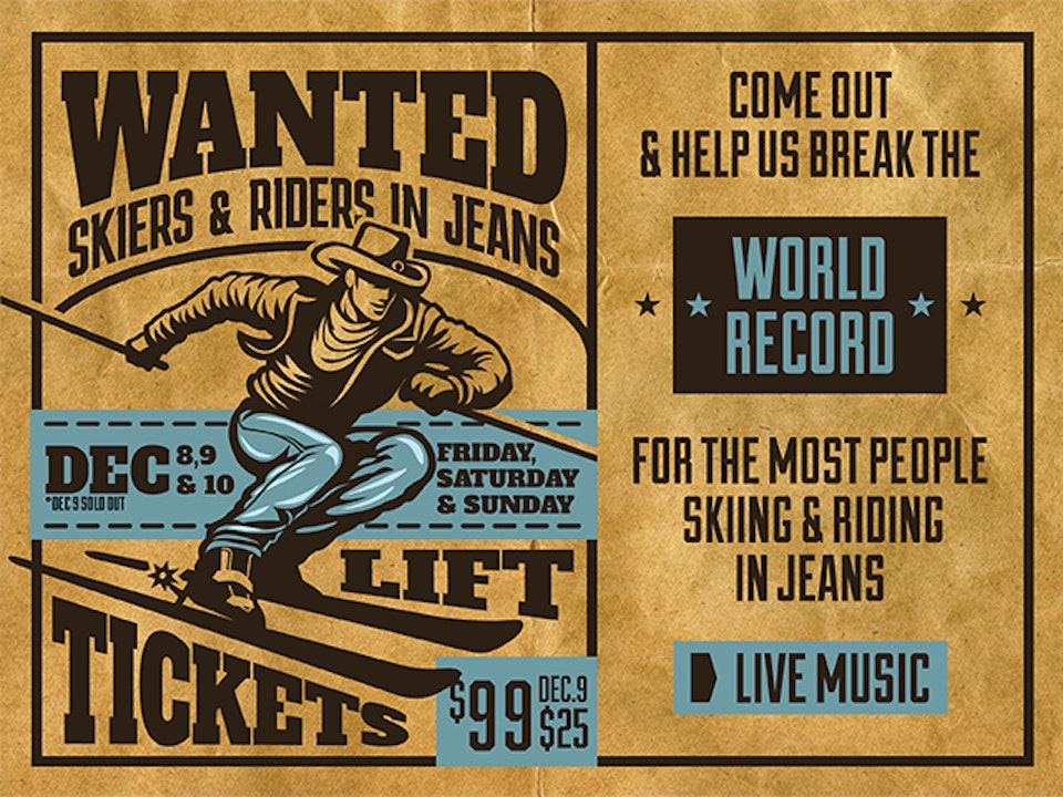 Ski in Jeans Weekend - Jackson Hole Mountain Resort