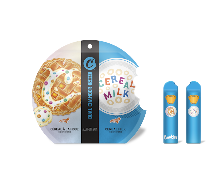 Cookies - Cereal Milk / Cereal A La Mode - THC - Vape - Dual Chamber ... Cookies - Cereal Milk / Cereal A La Mode - THC - Vape - Dual Chamber ...