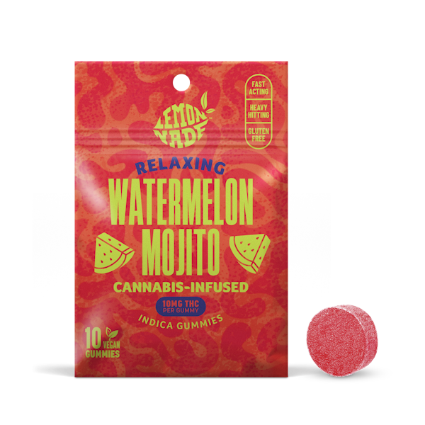 Lemonnade - Watermelon Mojito - THC - Edible - Cannabis Infused Gummies ...