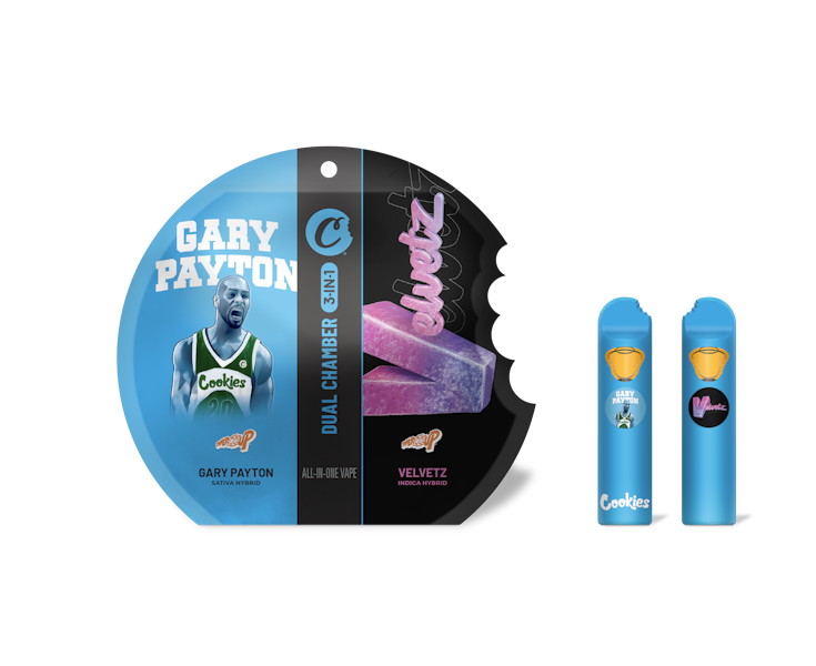 Cookies - Gary Payton / Velvetz - THC - Vape - Canna Terp Dual Chamber ...