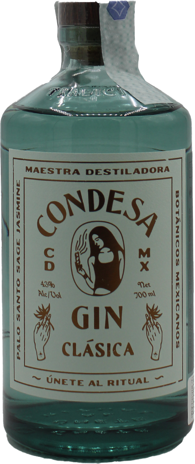 "Clásica" Extra Dry Gin - Condesa Gin - gin