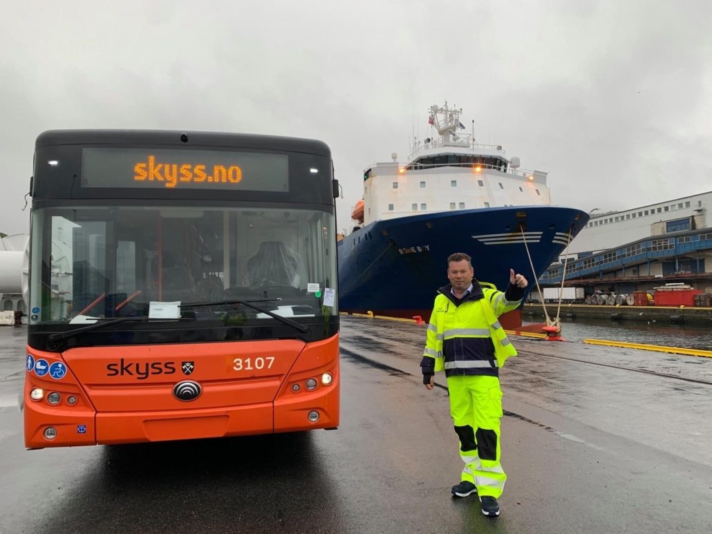 Charging solution | Electric bus fleet | Keolis Norge