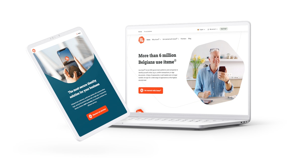 ‘Inclusive by design’ marketing website for itsme®