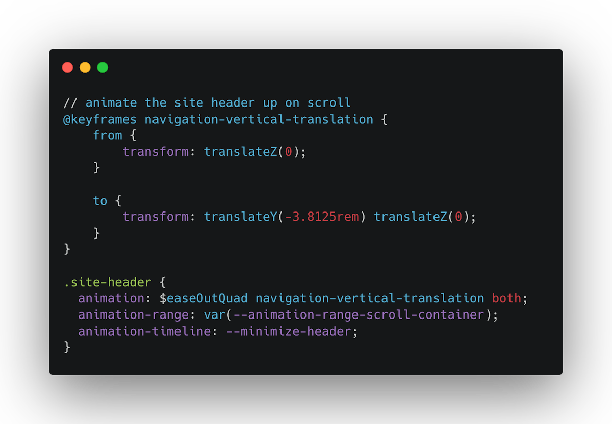 Chrome 115's scroll-driven animations - Craftzing
