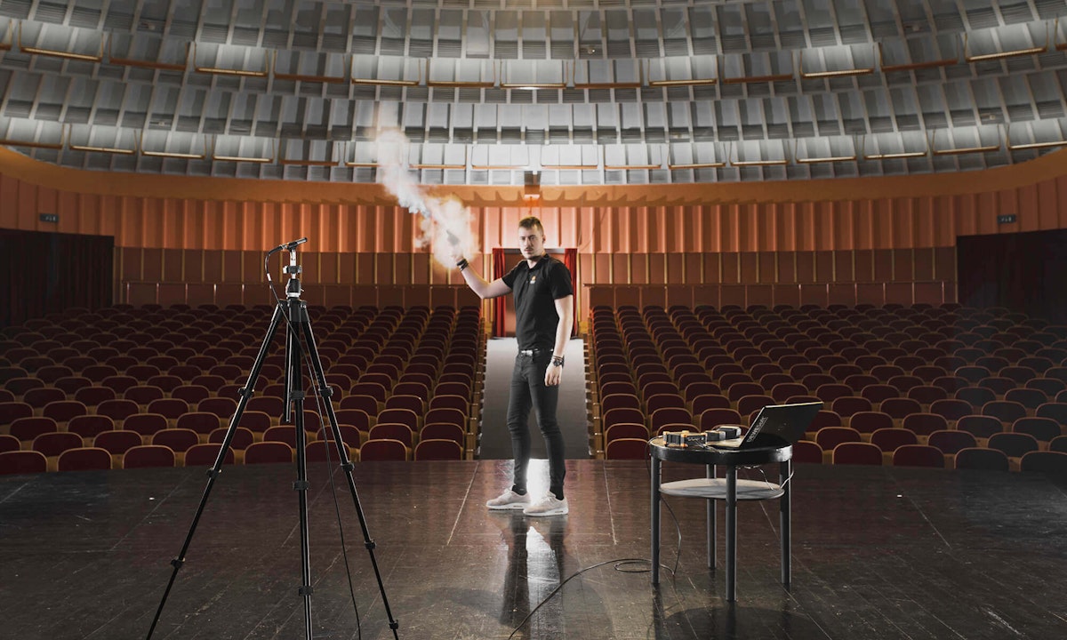 混响时间 RT60 测量 | Dewesoft