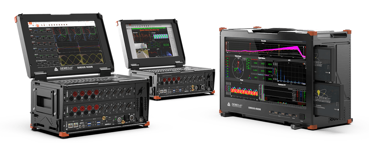 시리우스® R1DB/R2DB/R8DB | Dewesoft