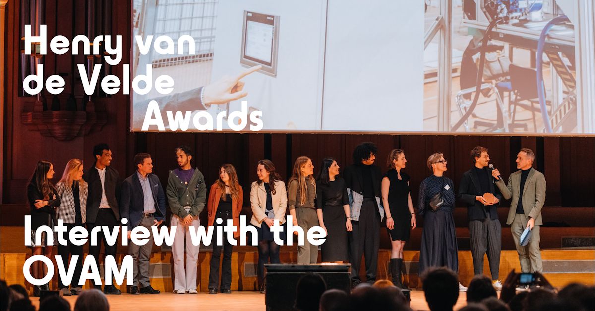OVAM, partner of the Henry van de Velde Awards | Henry van de Velde Awards