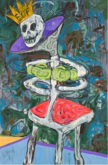 Unbridled skepticism, 2021, by Artist: Gresham Tapiwa Nyaude