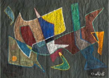 Untitled, 1950, by Artist: Jamil Hamoudi