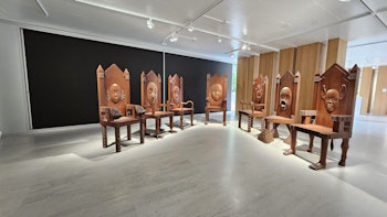 Al Kursi (The Chair), 2023, by Artist: Alaa Edris
