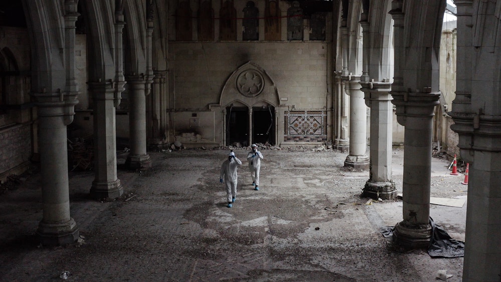 First human entry into Cathedral since 2011