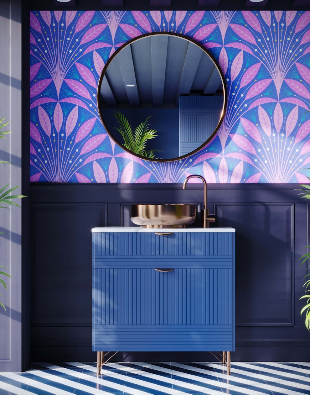 Pink Wallpaper | 80+ Designs With Light & Dark Options | Bobbi Beck