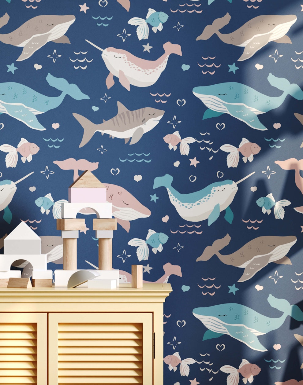 Nautical Wallpaper | Coastal & Beach Style Designs | Bobbi Beck