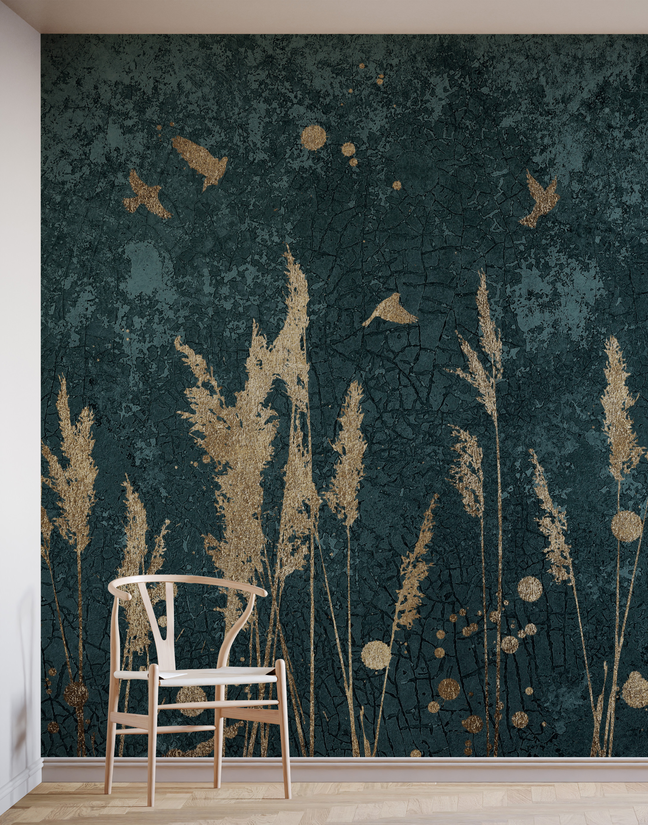 Teal Turquoise Wallpaper 45 Light Dark Options Bobbi Beck