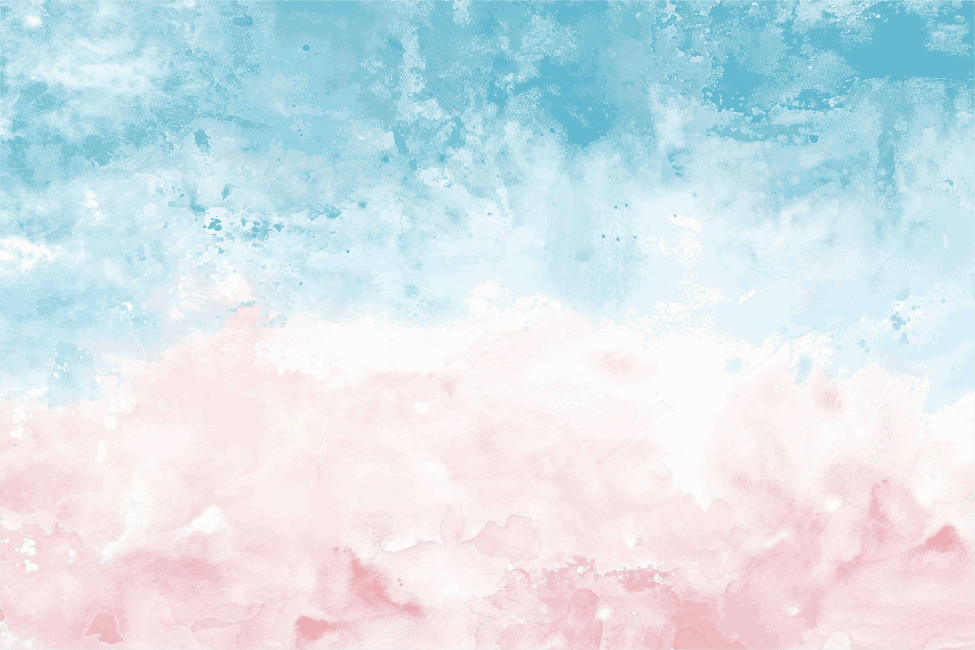 Blue & Red Ombre Wallpaper Mural | Bobbi Beck